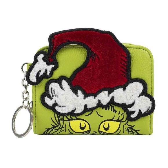 Bioworld | Bags | Dr Seuss The Grinch Mini Zip Around Wallet | Poshmark